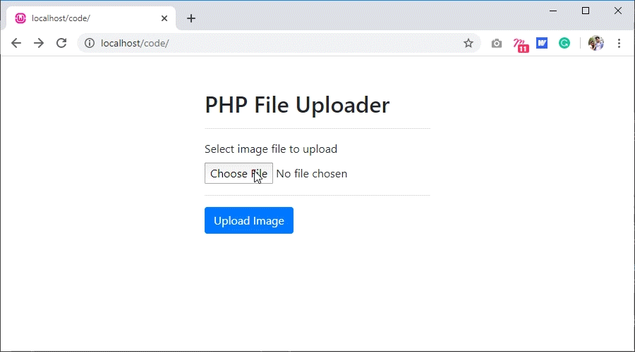 Basic PHP Code For Image Upload Creative Alive