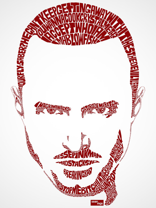 Typography face portraits of Worlds famous pop star inspire by their ...